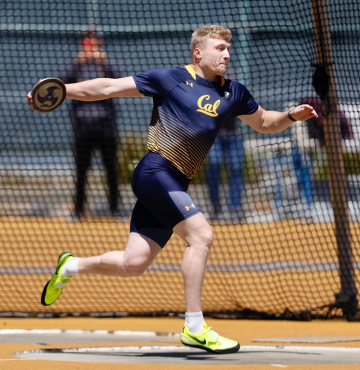 Cal Track & Field: Mykolas Alekna, Anna Purchase Take Aim at NCAA ...