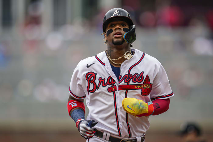Atlanta Braves' Ronald Acuna Jr. Making Baseball History with Home Run ...