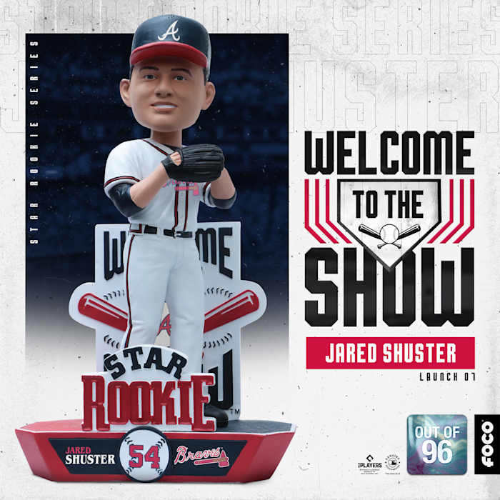 FOCO adds to their Braves Rookie Series bobbleheads with Jared Shuster ...