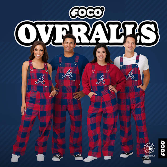 FOCO launches Atlanta Braves-branded overalls for the Super Fan in your ...