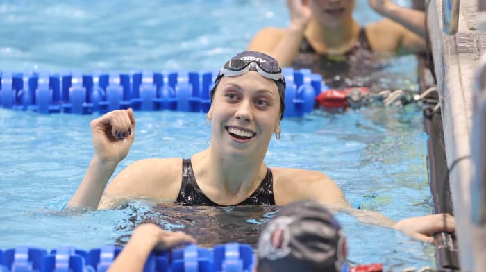 Walsh Breaks American Record to Win 50-Meter Butterfly at US Nationals ...