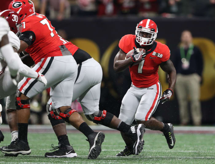 Former Georgia Football RB Sony Michel Announces Retirement - Sports ...