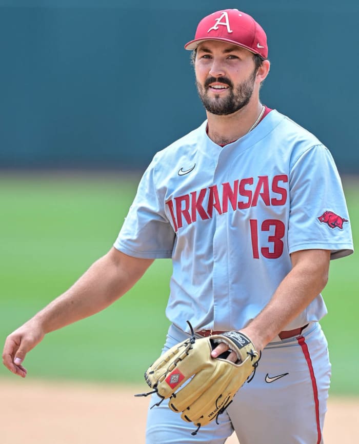 Hogs' Connor Noland Smiling Through Domination of North Carolina ...