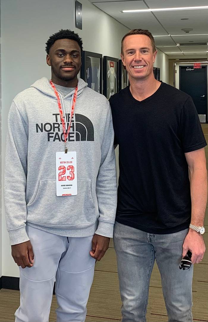 '23 BC Commit QB Jacobe Robinson Feels "Home" at Boston College ...