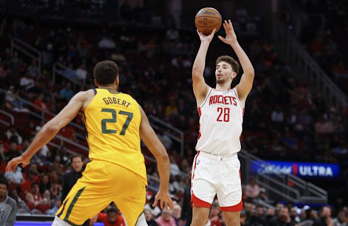 LISTEN: Houston Rockets Center Alperen Sengun Looks Strong in Turkey's ...