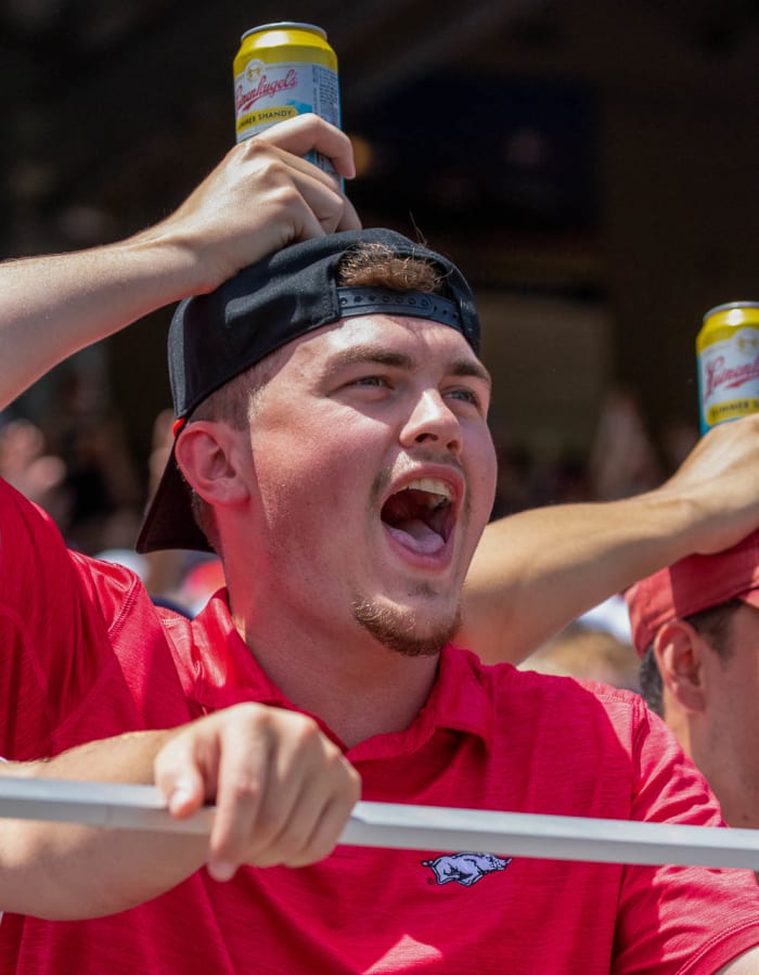 Face of the Game: Photo Gallery of Razorback Fans at CWS Opening Game ...