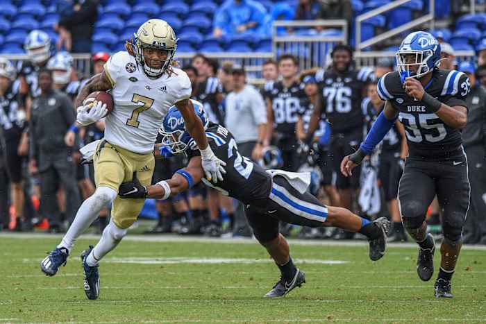 Georgia Tech Football: Wide Reciever Depth Chart Projections Ahead of ...