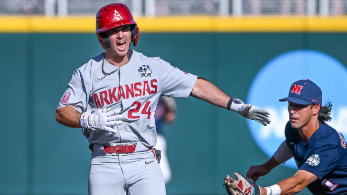 Arkansas Razorbacks Baseball defeats Ole Miss Rebels Semifinal Round ...