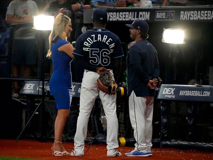 Indiana Hoosiers Alum, Tampa Bay Rays Reporter Tricia Whitaker Inspires ...