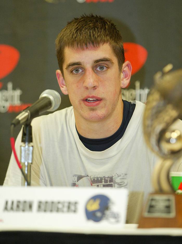 Oh, How Aaron Rodgers’ Look Has Changed Since His Cal Days - Sports ...