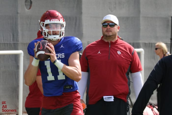 Oklahoma Sooners Coach Speak: Beville is the Backup QB ... WR Coach ...