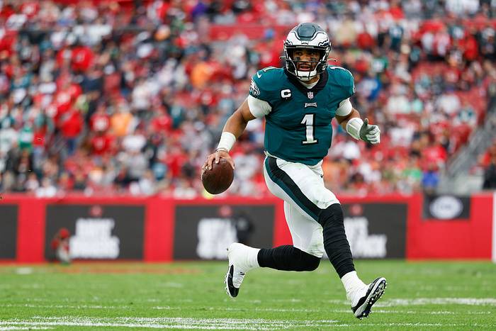Jalen Hurts advocates for women in sports with all-female team - Sports ...