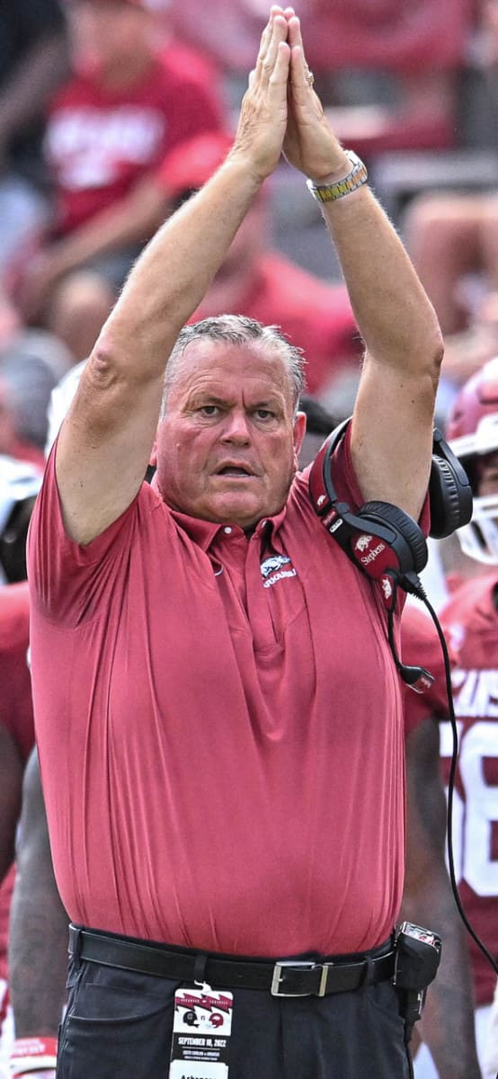 Sam Pittman knows Razorbacks will have to be ready because Bobby ...