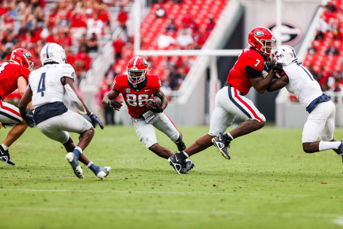 Georgia Football Offensive Players to Watch Versus South Carolina ...