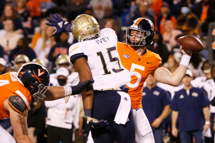 Watch: Former Yellow Jacket Jared Ivey Makes Game-Winning Play for Ole ...