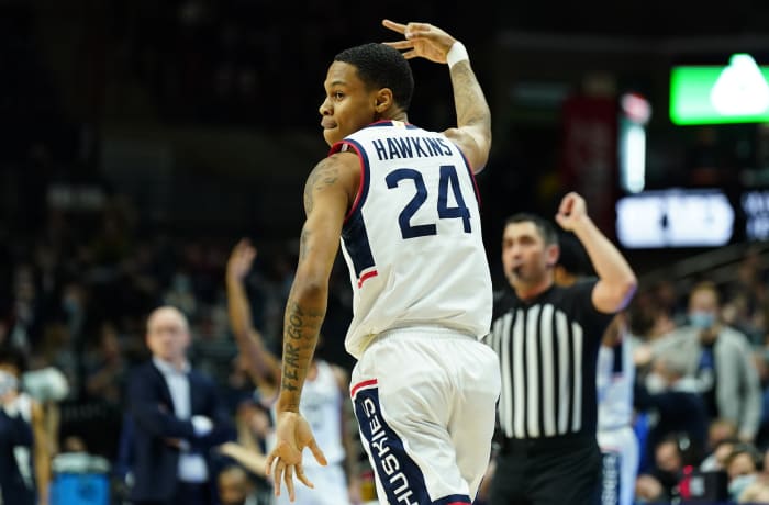 NBA Draft Scouting Report: UConn's Jordan Hawkins - NBA Draft Digest ...