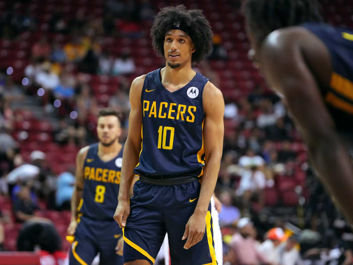 Indiana Pacers sign 48th overall pick Kendall Brown to two-way contract ...