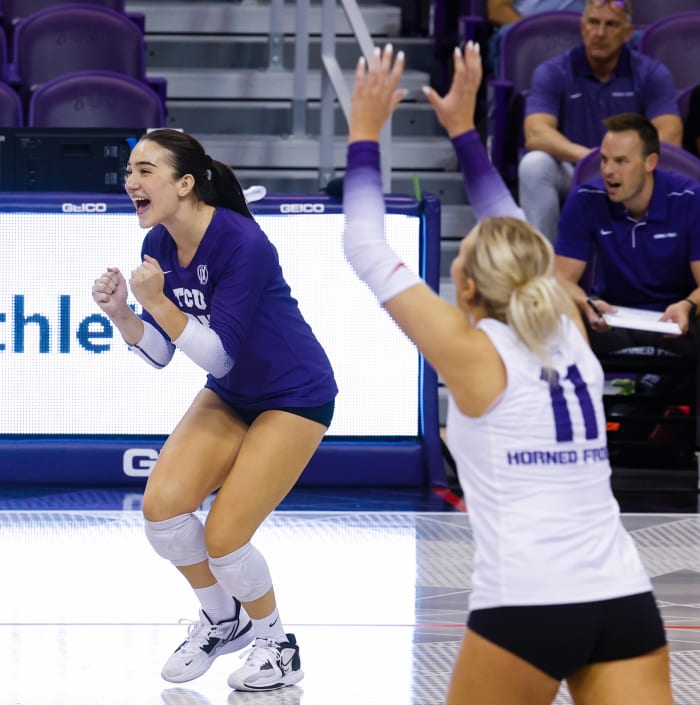 TCU Women's Volleyball: Frogs Impress in First Big 12 Action - Sports ...