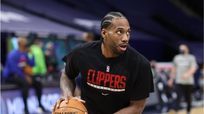 Kawhi Leonard Reacts to First Game Back From Injury - Sports ...