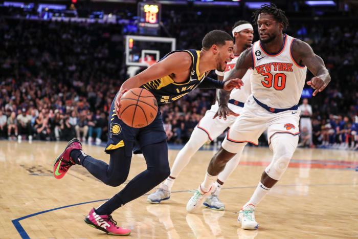 Tyrese Haliburton shines for Indiana Pacers vs New York Knicks - Sports ...