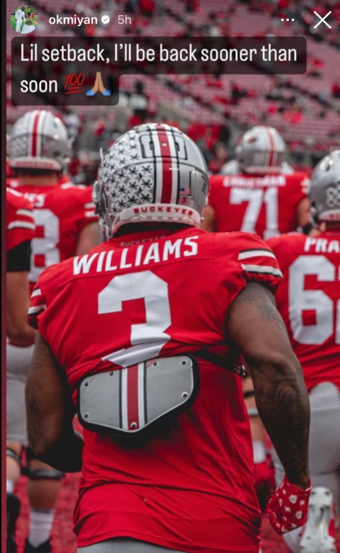 Ohio State's Miyan Williams (Knee) Expected To Return Vs. Iowa - Sports ...