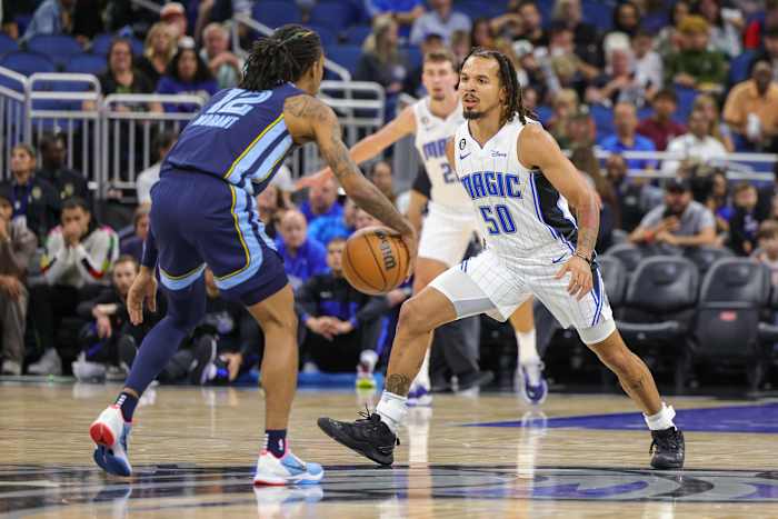 Orlando Magic Guard Cole Anthony Doing 'Great Job,' Says Jamahl Mosley ...