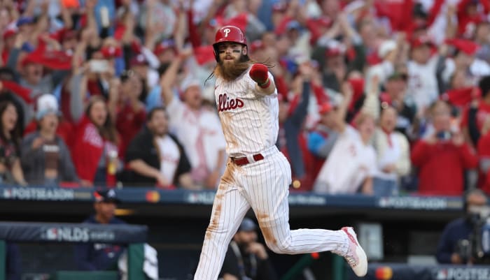 WATCH: Brandon Marsh Launches Home Run to Give Phillies 3-0 Lead in ...