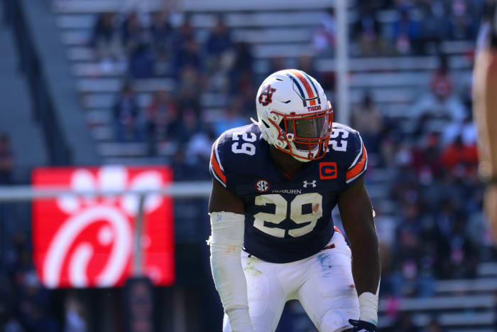 Auburn's Derick Hall Getting Some Early (Mock) Draft Love - Sports ...