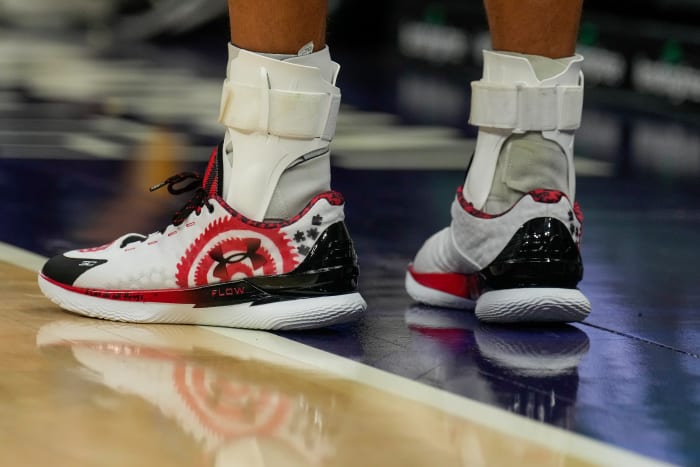 Stephen Curry Wears Shoes Inspired by Saw Movie Franchise - Sports ...