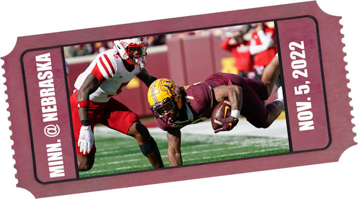 Chunk Plays at the Ticket Counter: Minnesota-Nebraska Football Game ...