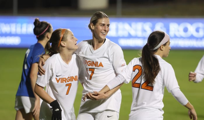 UVA Women's Soccer Downs Fairleigh Dickinson 4-0, Advances to NCAA 2nd ...