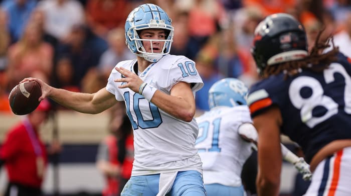North Carolina QB Drake Maye growing as a 2024 NFL draft prospect ...