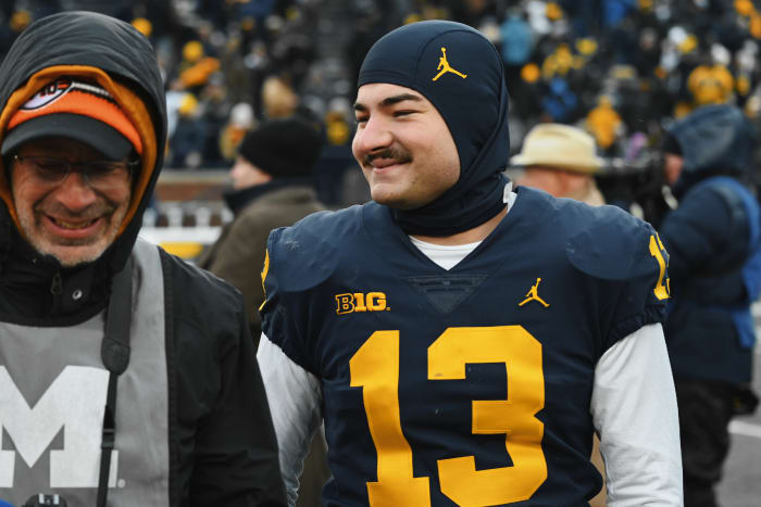 WATCH: Michigan's Locker Room Greets Moody After Game-Winner - Sports Illustrated Michigan ...