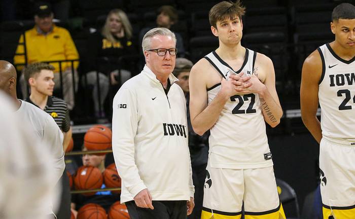 Howe: Patrick McCaffery Showing Bravery - Sports Illustrated Iowa ...