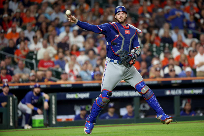 Gold Glove Always Goal of Texas Rangers Catcher Jonah Heim - Sports ...