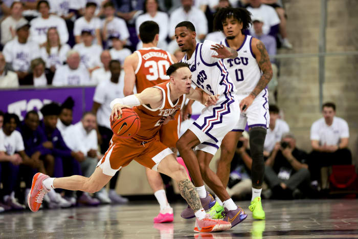 Texas Longhorns Pull Away From No. 25 TCU, Secure Big Road Win - Sports ...
