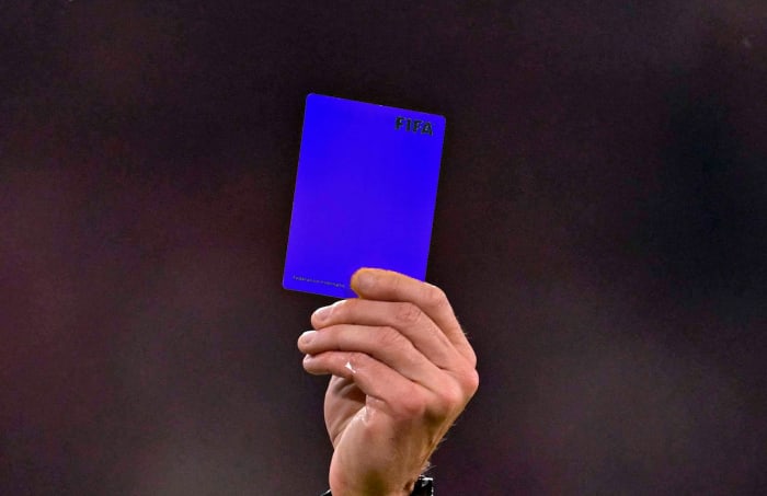 Blue cards are a bad idea, claims former Premier League referee ...