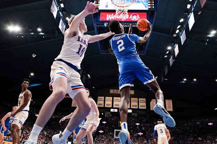 TCU Basketball: Know Your Foe - BYU's Jaxson Robinson - Sports ...