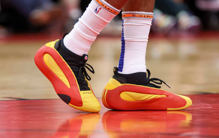 James Harden Debuts Adidas Harden Vol. 8 "McDonald's" Colorway - Sports ...