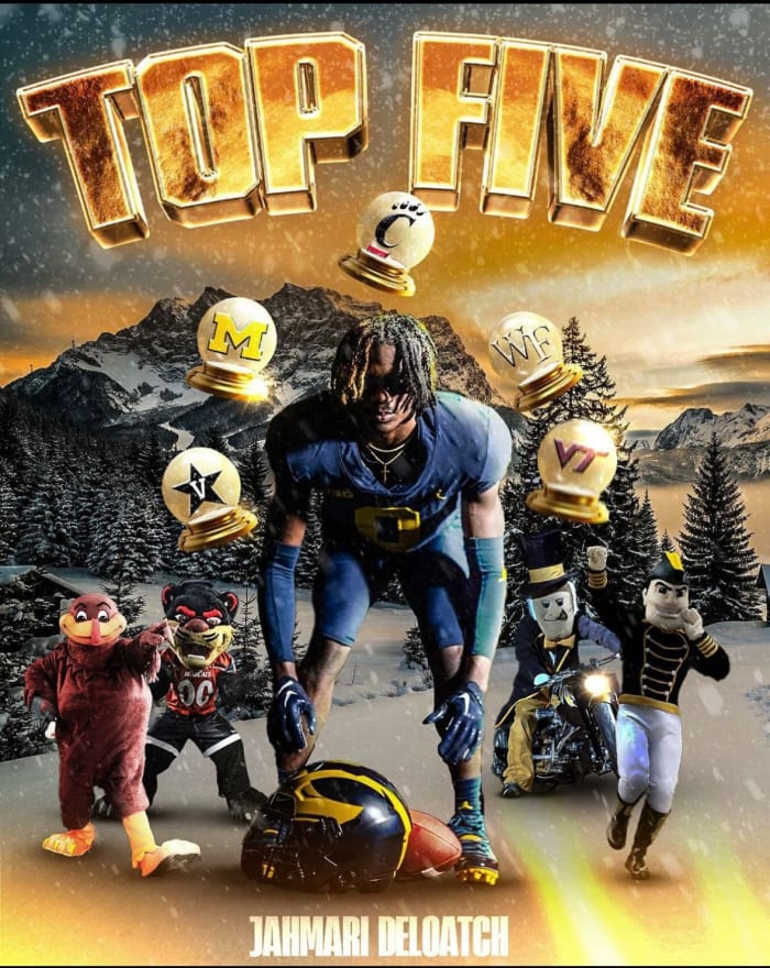 Speedy Defensive Back Jahmari DeLoatch Puts Michigan In Top Five ...