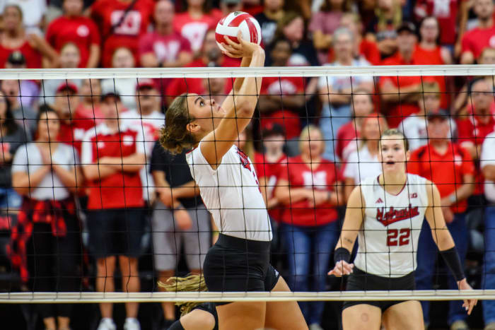 Gallery: Reds Prevail in Nebraska Volleyball Scrimmage - All Huskers