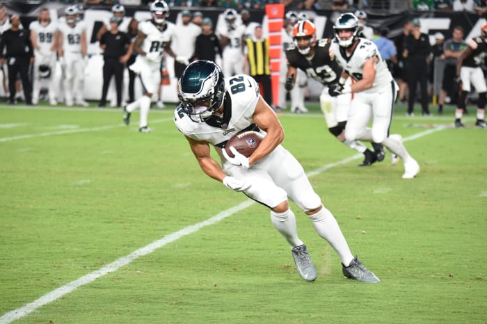 Philadelphia Eagles' Devon Allen Finally Makes His NFL Debut in Win vs ...