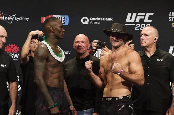 VIDEO: Sean Strickland Shocks Israel Adesanya, Wins UFC Title - Sports ...