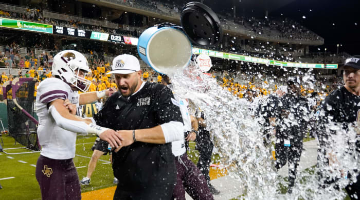 G.J. Kinne, Texas State and College Football’s Second-Biggest Roster ...