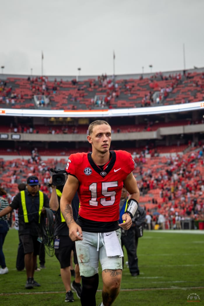 Georgia Football Photos vs South Carolina - Sports Illustrated Georgia ...