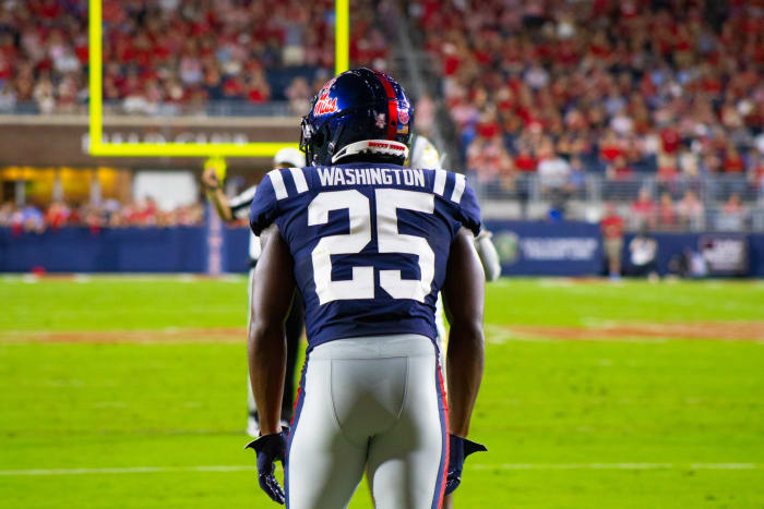 Ole Miss Rebels Safety Trey Washington Named SEC Defensive Player of ...