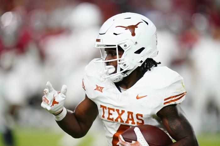 Texas Longhorns RB CJ Baxter Set to Play vs. Baylor Bears - Sports ...