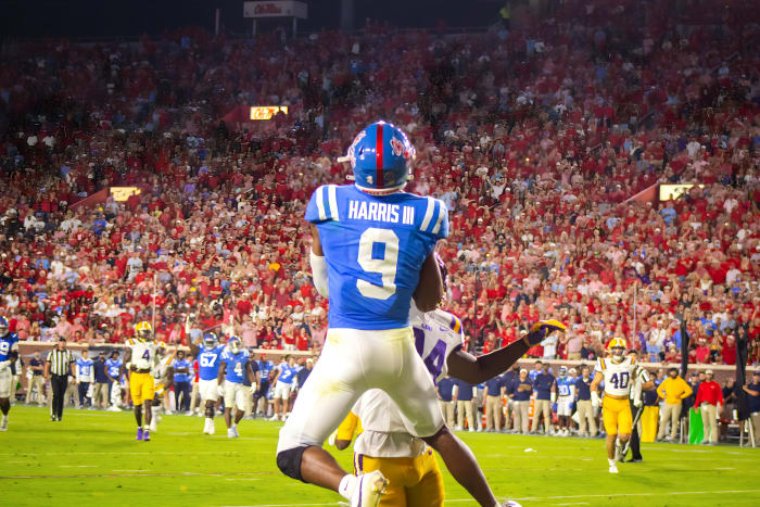 Ole Miss Rebels WR Tre Harris Reveals What Helped Him Through In-Season ...