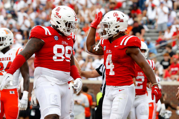 Ranking Ole Miss Rebels Football Helmet Designs - The Grove Report ...