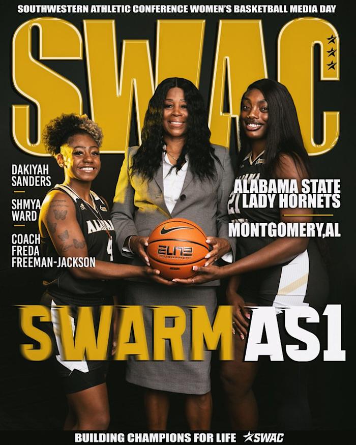 SWAC Women's Basketball Media Day Magazine Covers | 2023 - HBCU Legends